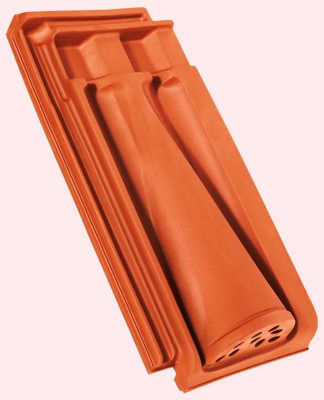 Creaton Rustico Szellőzőcserép 12 cm2 engóbozott rézvörös | Lang ...