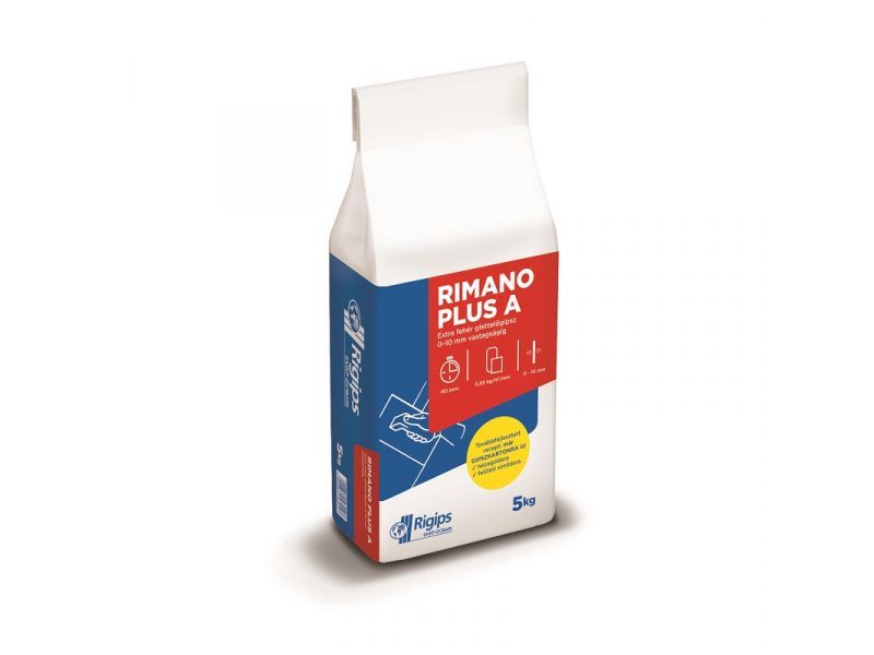 Rigips Rimano Plus A 0-10 mm Glett 5 kg | Lang Építőanyag Kereskedés