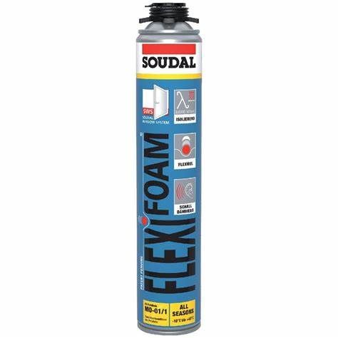 Soudal Flexifoam Pisztolyhab 750 ml | Lang Építőanyag Kereskedés