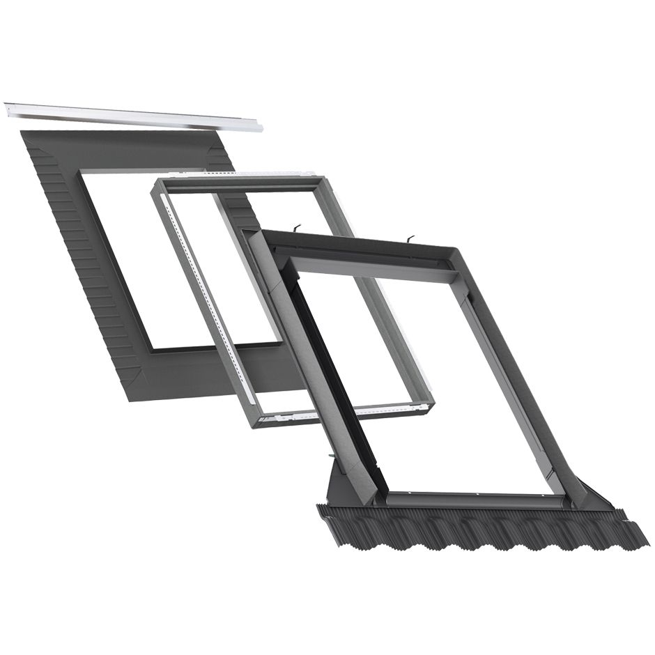 Velux FK04 66x98 EDW2000 burkolókeret | Lang Építőanyag Kereskedés