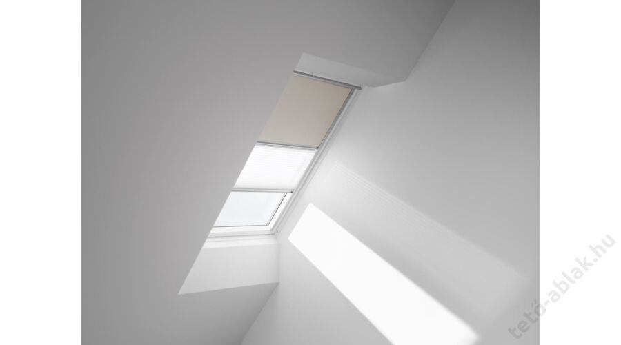 Velux Duo roló DFD MK06 1085 bézs + fehér SWL | Lang Építőanyag Kereskedés